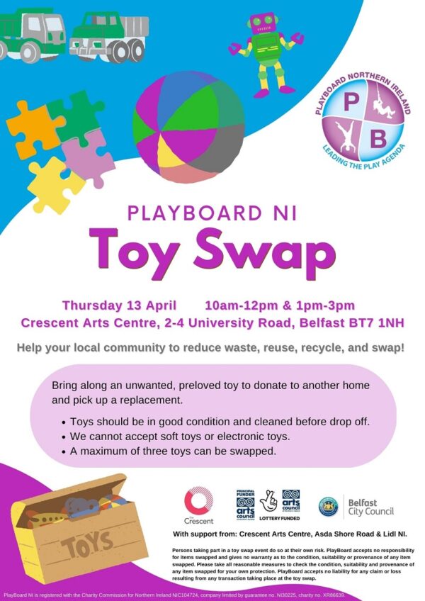 Toy Swap – PlayBoard NI