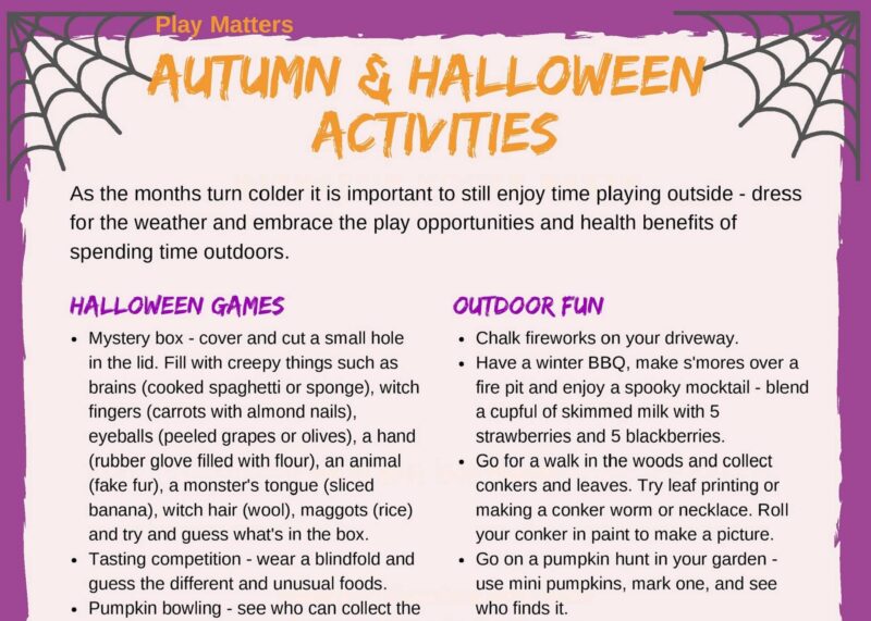Play Activities – PlayBoard NI
